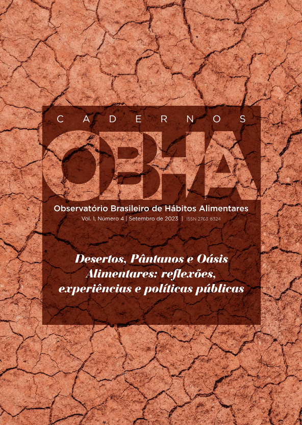 OBHA lança revista sobre desertos, pântanos e oásis alimentares ...